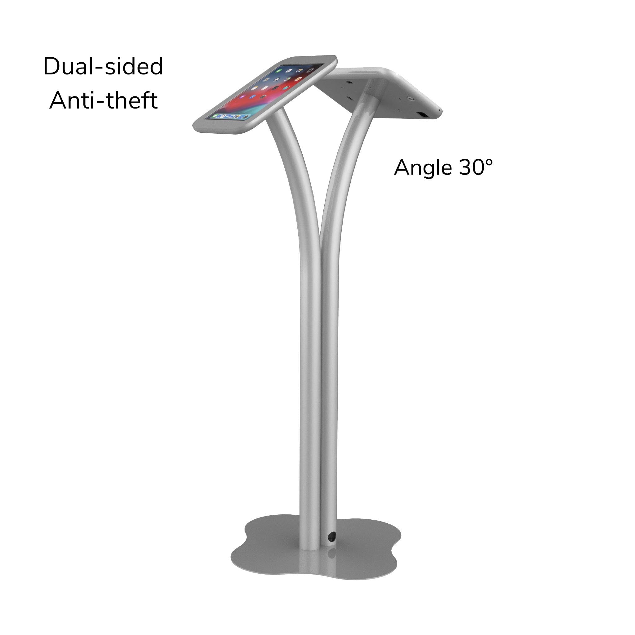Dual Sided Display Tablet Stand for iPad Samsung Lenovo Surface etc